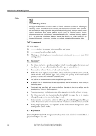 Derivatives and risk_management with problems | PDF