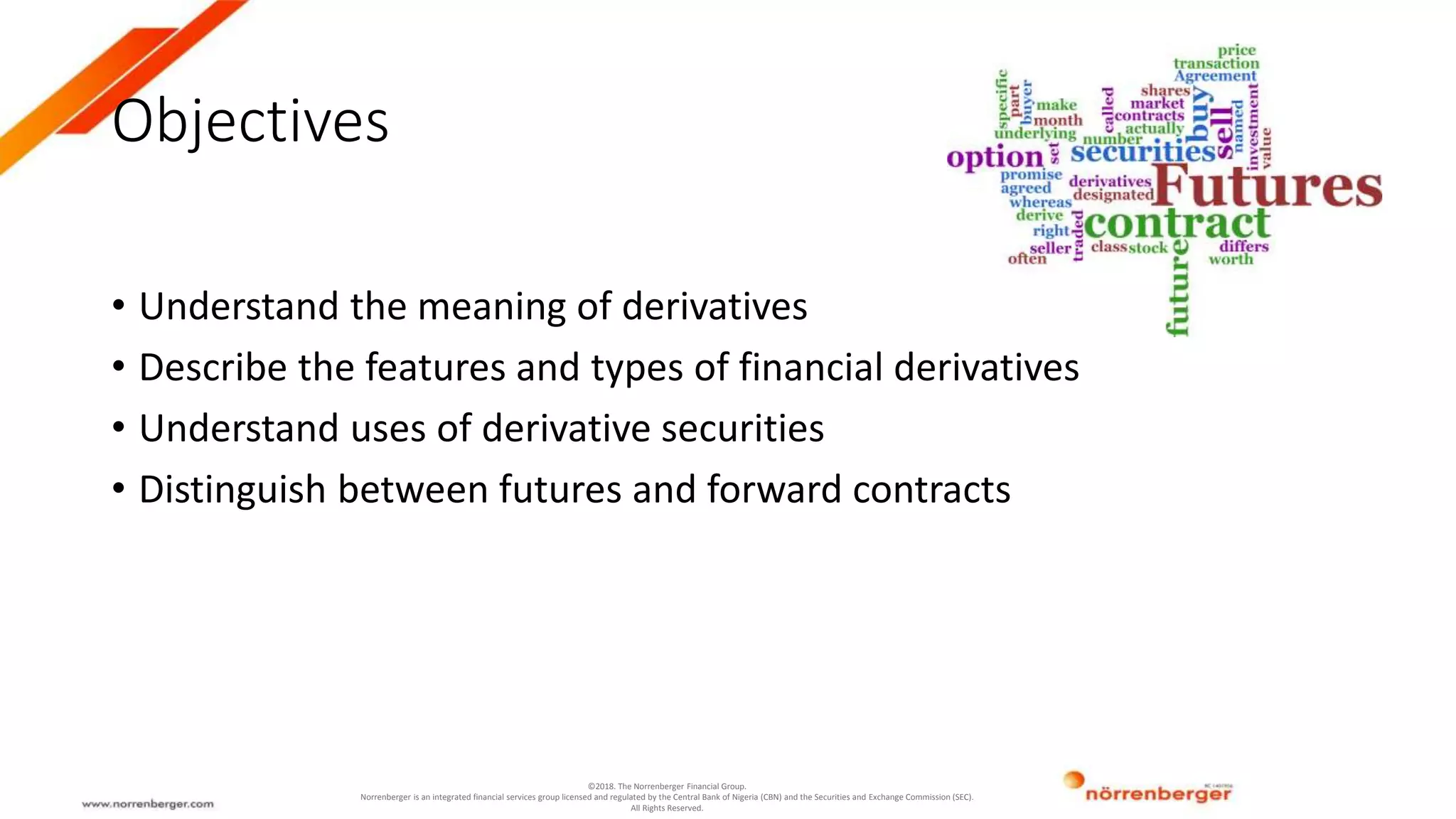 FINANCIAL DERIVATIVES | PPTX