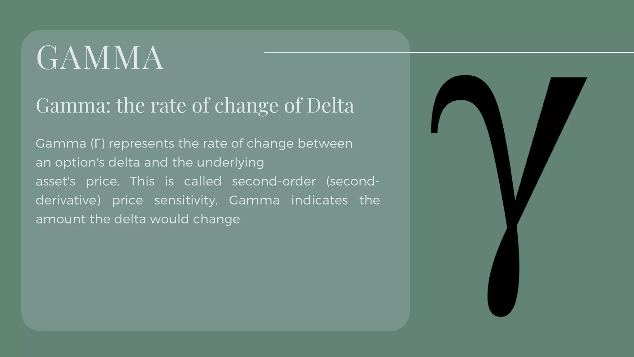 Derivatives greek options | PDF