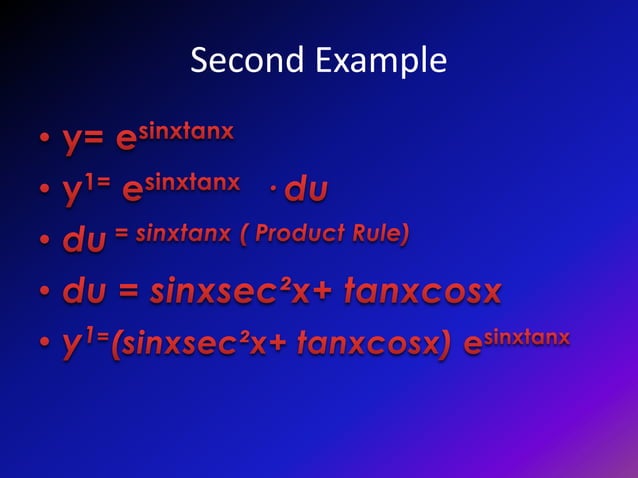 Derivatives Of Exponential Functions | PPTX | Physics | Science