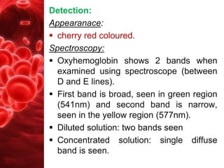 Major forms of hemoglobin and its derivatives/hemoglobinopathies | PPSX