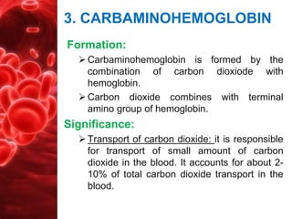 Major forms of hemoglobin and its derivatives/hemoglobinopathies | PPSX