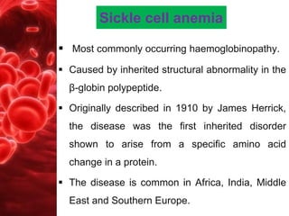 Major forms of hemoglobin and its derivatives/hemoglobinopathies | PPSX