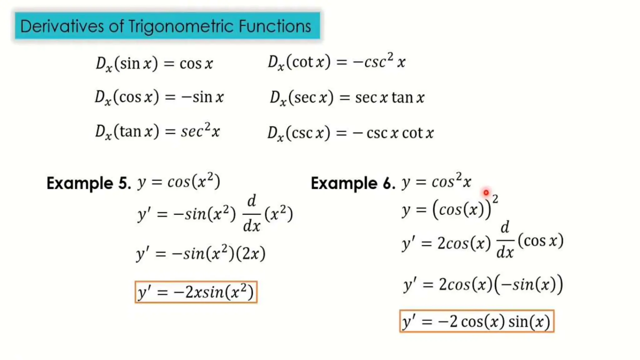 DERIVATIVES OF TRIGONOMETRIC FUNCTIONS.pptx