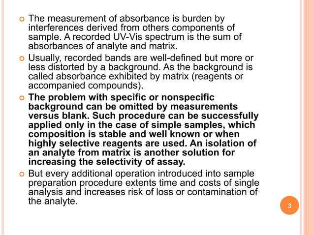 Derivative Spectrophotometry Pptx