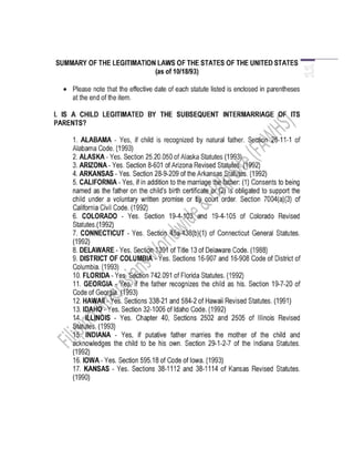 Derivative U.S. Citizenship For Adults Birth Abroad Out Of Wedlock To U ...