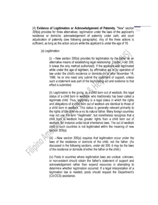 Derivative U.S. Citizenship For Adults Birth Abroad Out Of Wedlock To U ...