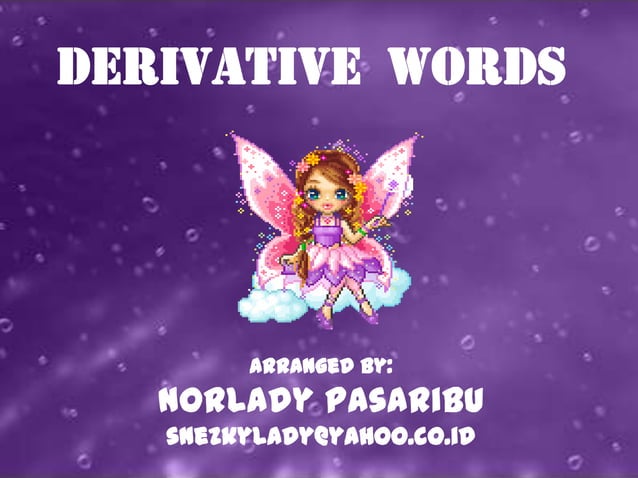 Derivative Words | PPSX
