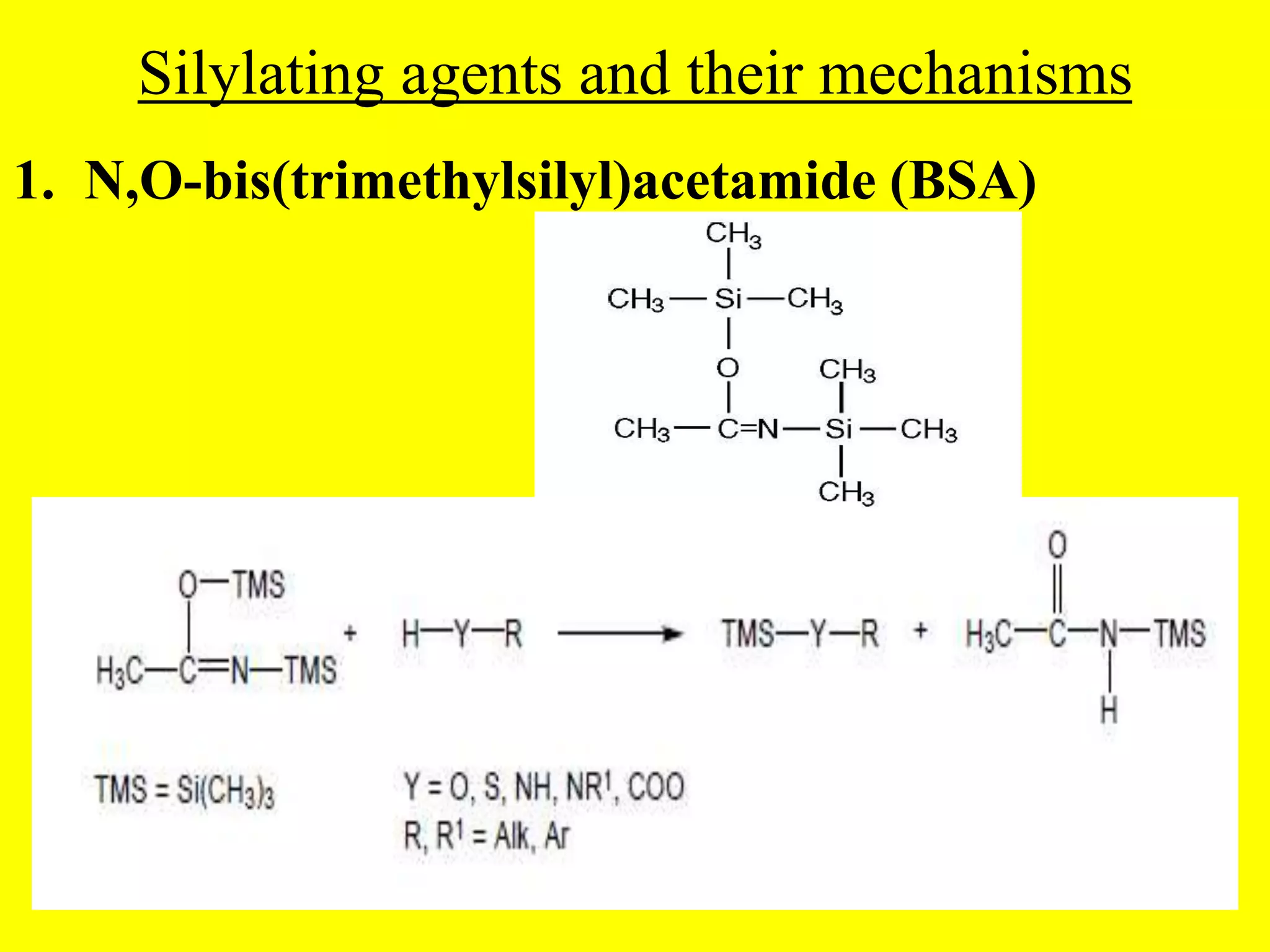 DERIVATIZATION IN GAS CHROMATOGRAPHY (GC), HIGHPERFORMANCE LIQUID ...