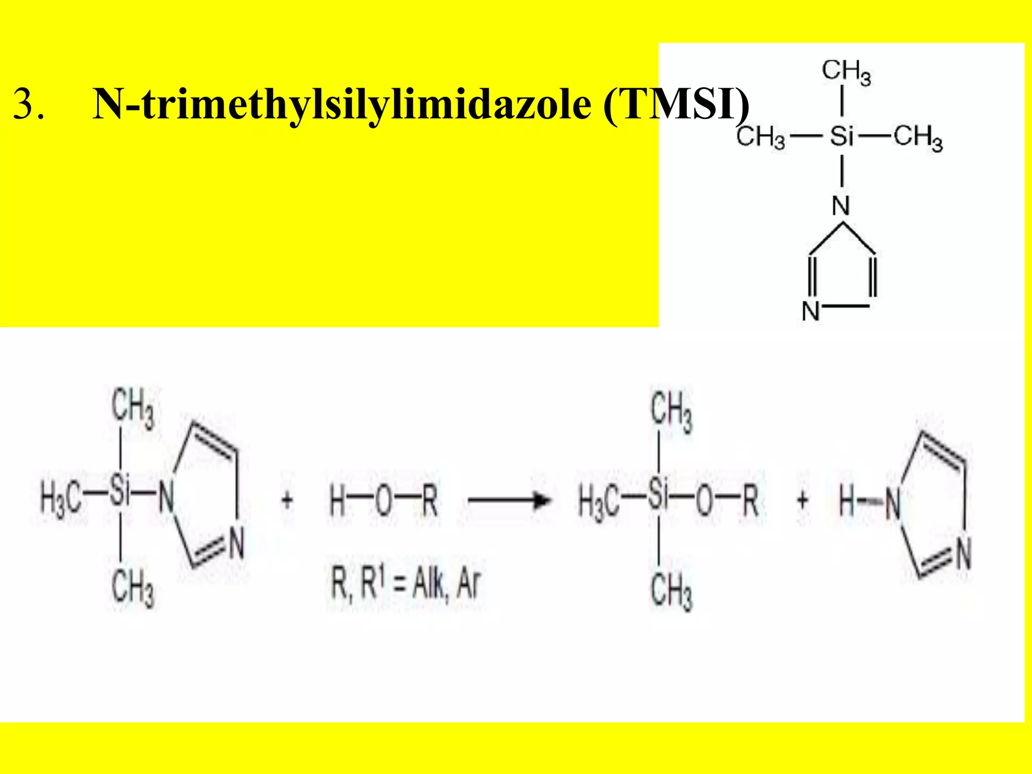 DERIVATIZATION IN GAS CHROMATOGRAPHY (GC), HIGHPERFORMANCE LIQUID ...
