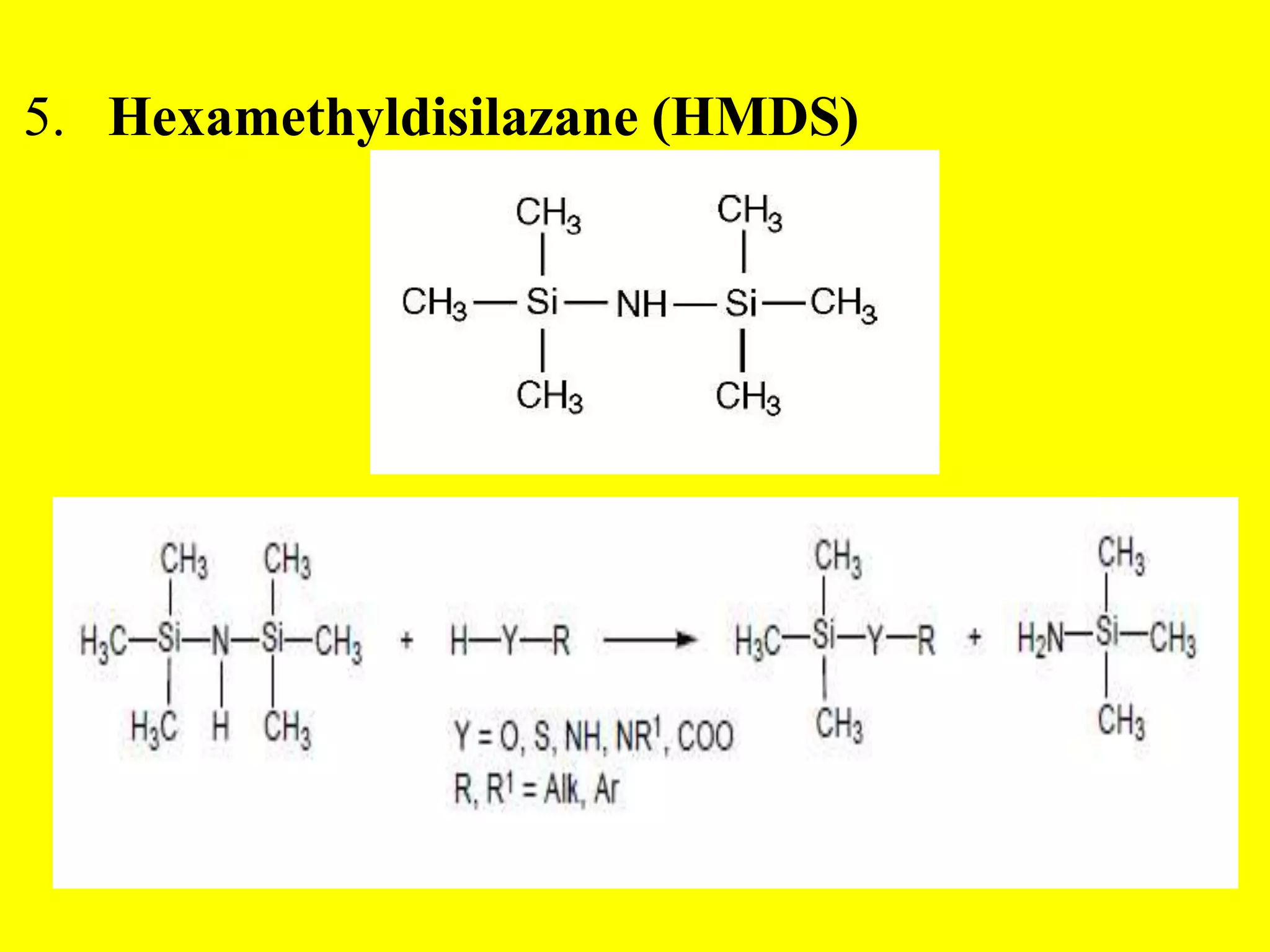 DERIVATIZATION IN GAS CHROMATOGRAPHY (GC), HIGHPERFORMANCE LIQUID ...