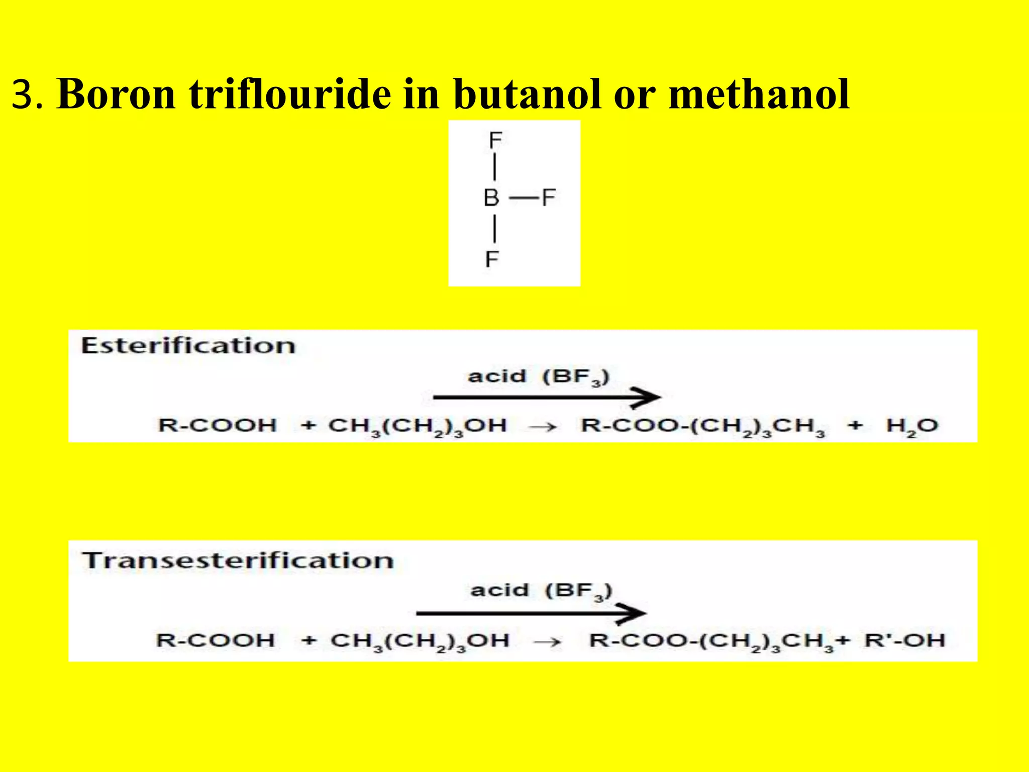 DERIVATIZATION IN GAS CHROMATOGRAPHY (GC), HIGHPERFORMANCE LIQUID ...