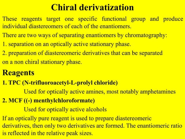 DERIVATIZATION IN GAS CHROMATOGRAPHY (GC), HIGHPERFORMANCE LIQUID CHROMATOGRAPHY[HPLC] by P ...
