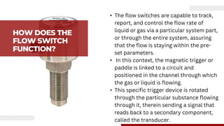 Derive accurate liquid and gas measurements using flow switches and ...