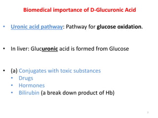 Derived carbohydrates | PPTX