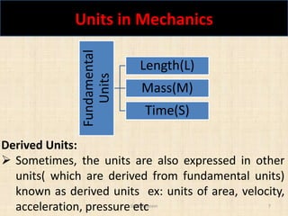 Derived laws and system of forces | PPTX