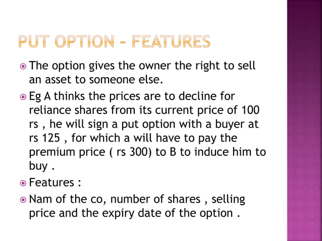 Deriviatives – options and futures.pptx