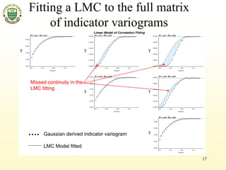 Deriving and applying direct and cross indicator variograms in SIS (2006) | PDF | Physics | Science
