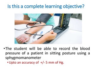 Deriving objectives from competencies dr. anindya | PPTX