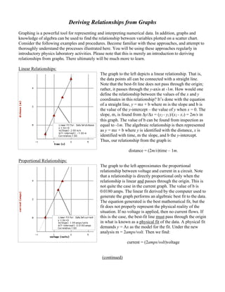 Deriving relationships from graphs | PDF
