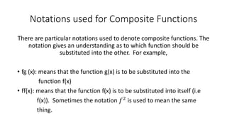 Deriving the composition of functions | PPTX | Science