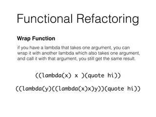 Deriving the Y Combinator | PDF | Programming Languages | Computing