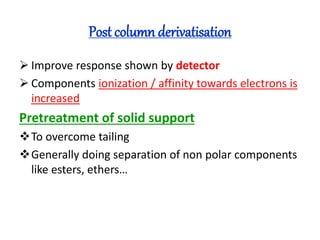 Derivitization of gc | PPTX