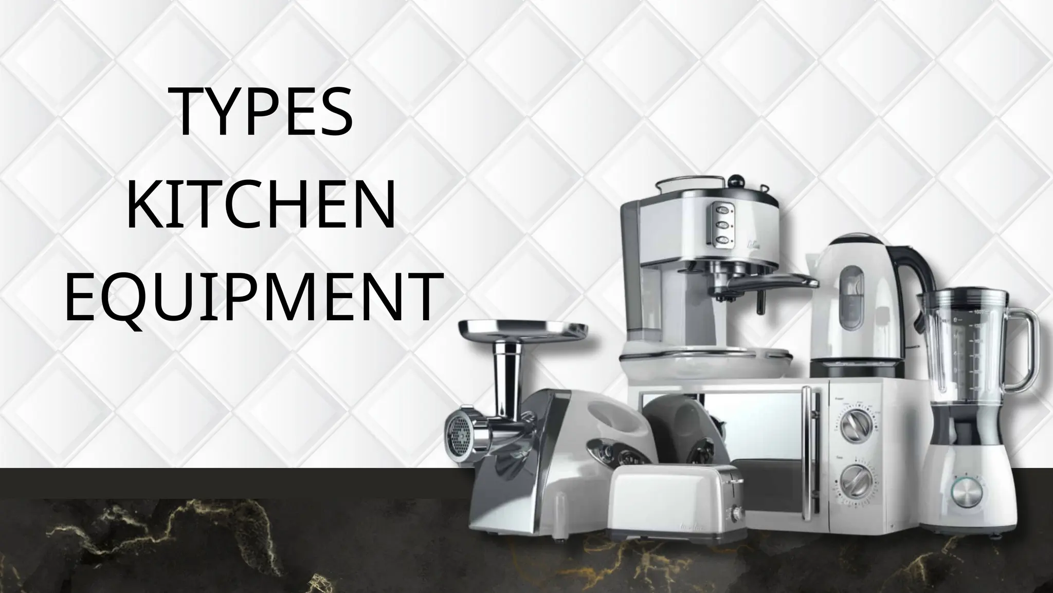 Materials of kitchen utensils and equipment | PPT