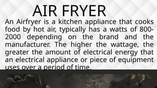 Materials of kitchen utensils and equipment | PPTX