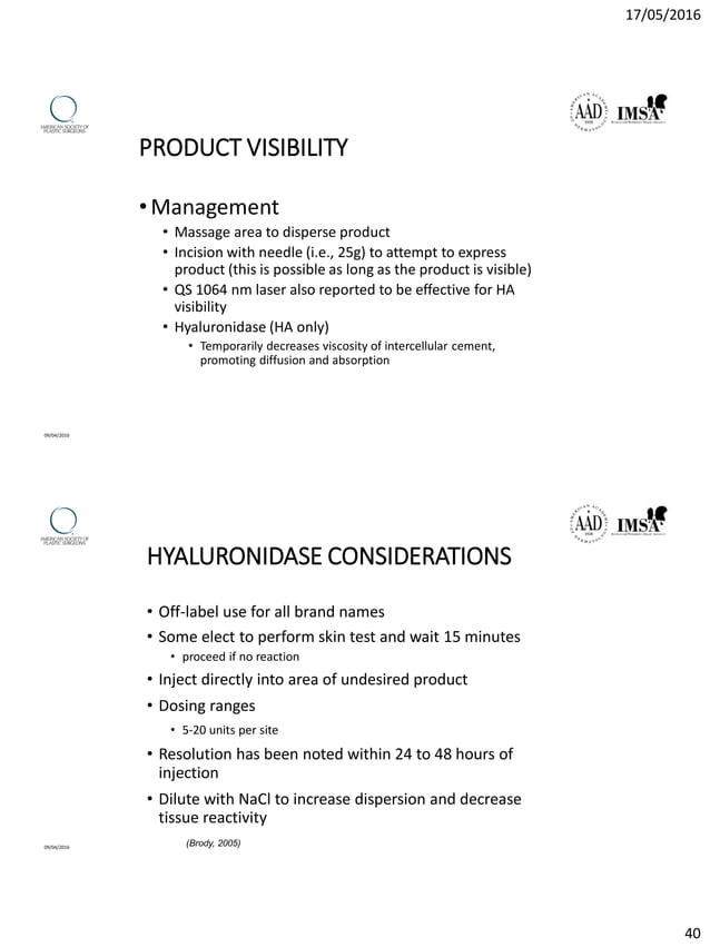 Dermal filler from basic to practice | PDF | Skin and Dermatology ...