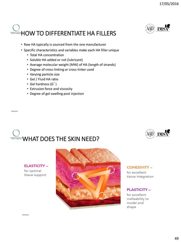 Dermal filler from basic to practice | PDF | Skin and Dermatology ...