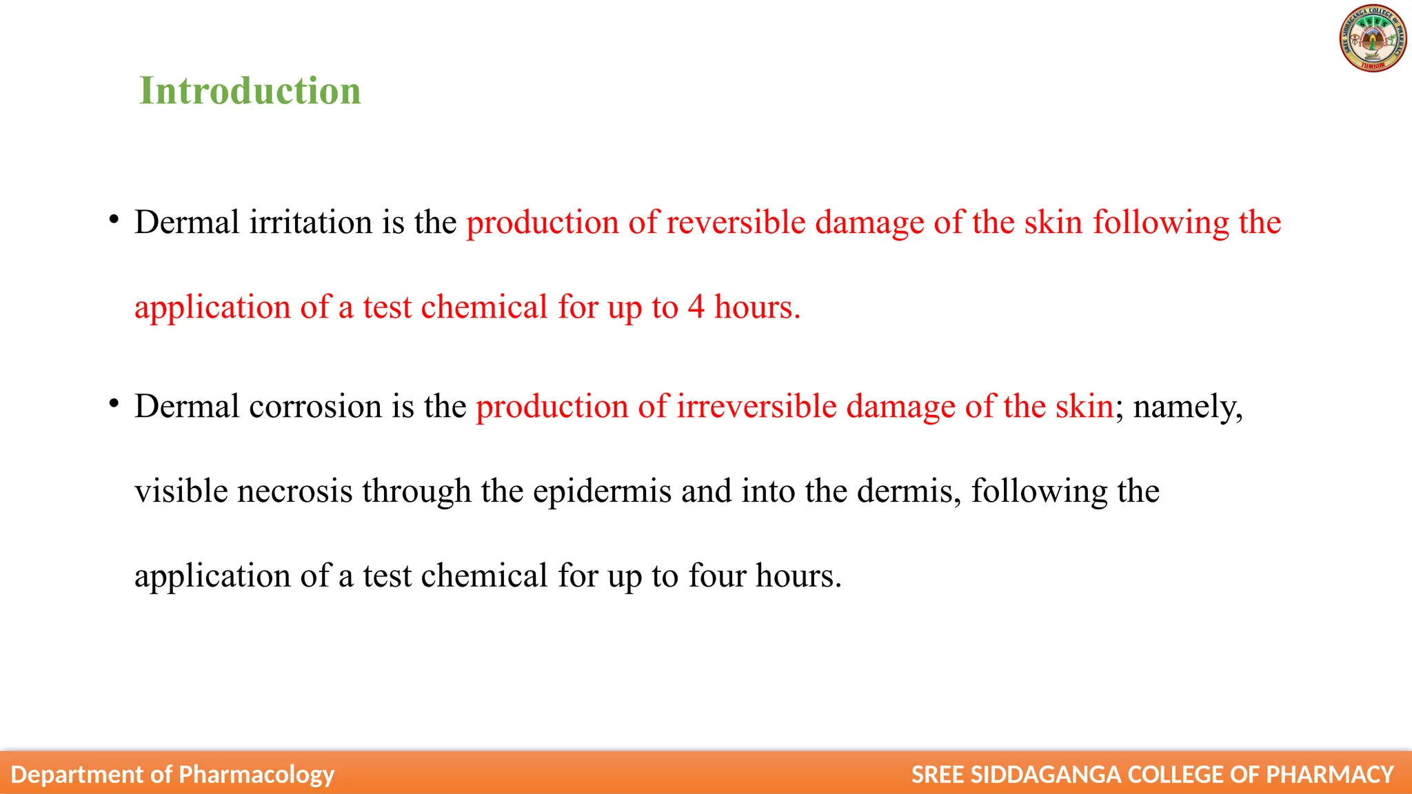 dermal irritation.pptx /skin irritation/ skin related diseases | PPTX