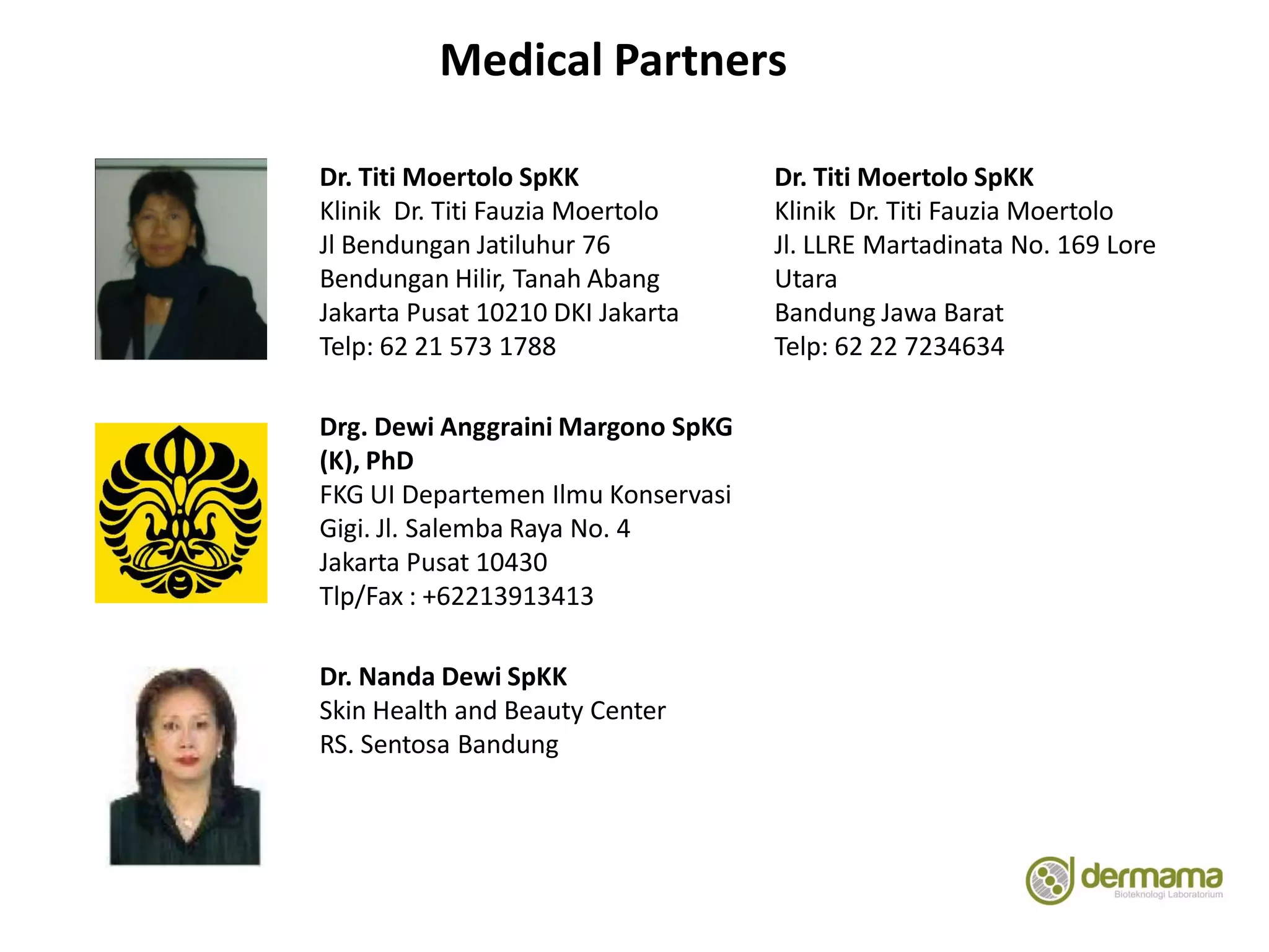 Dermama catalog corporate profile | PDF