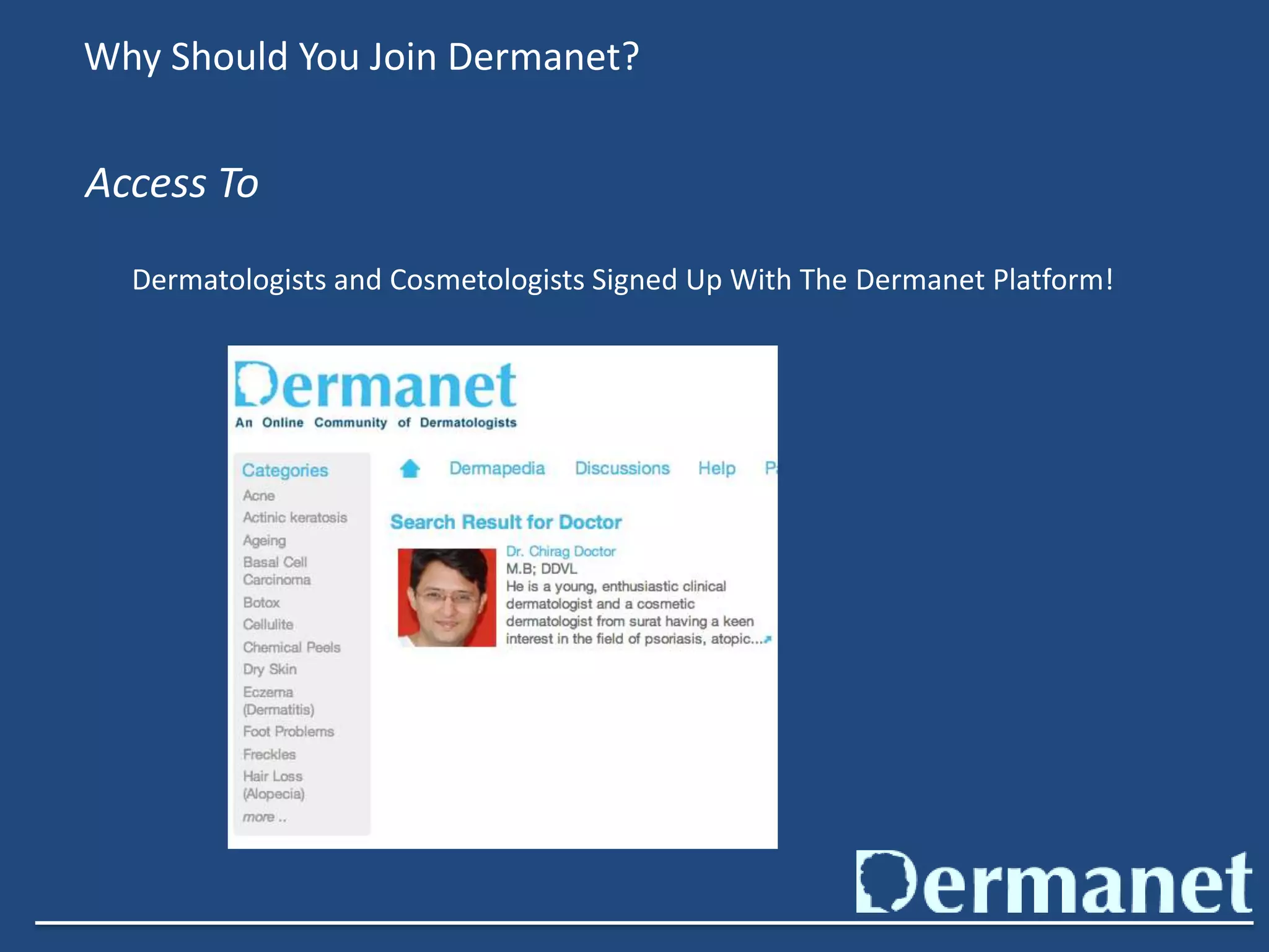 Dermanet india's exclusive skin care community and dermatologist ...