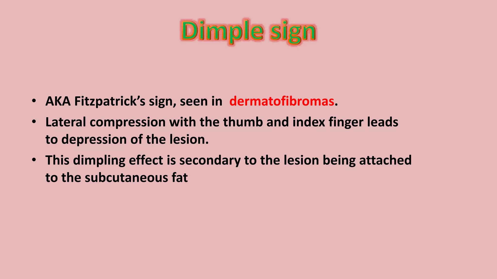 Derma signs | PPTX