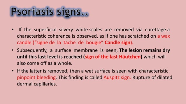 Derma signs | PPTX | Skin and Dermatology | Diseases and Conditions