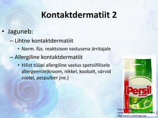 Dermatiit | PPTX
