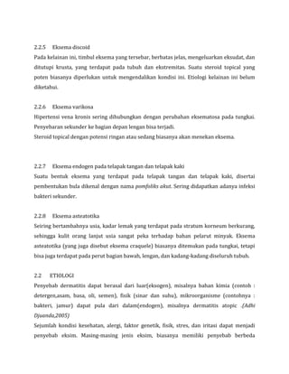 Dermatitis AKPER PEMKAB MUNA | DOCX