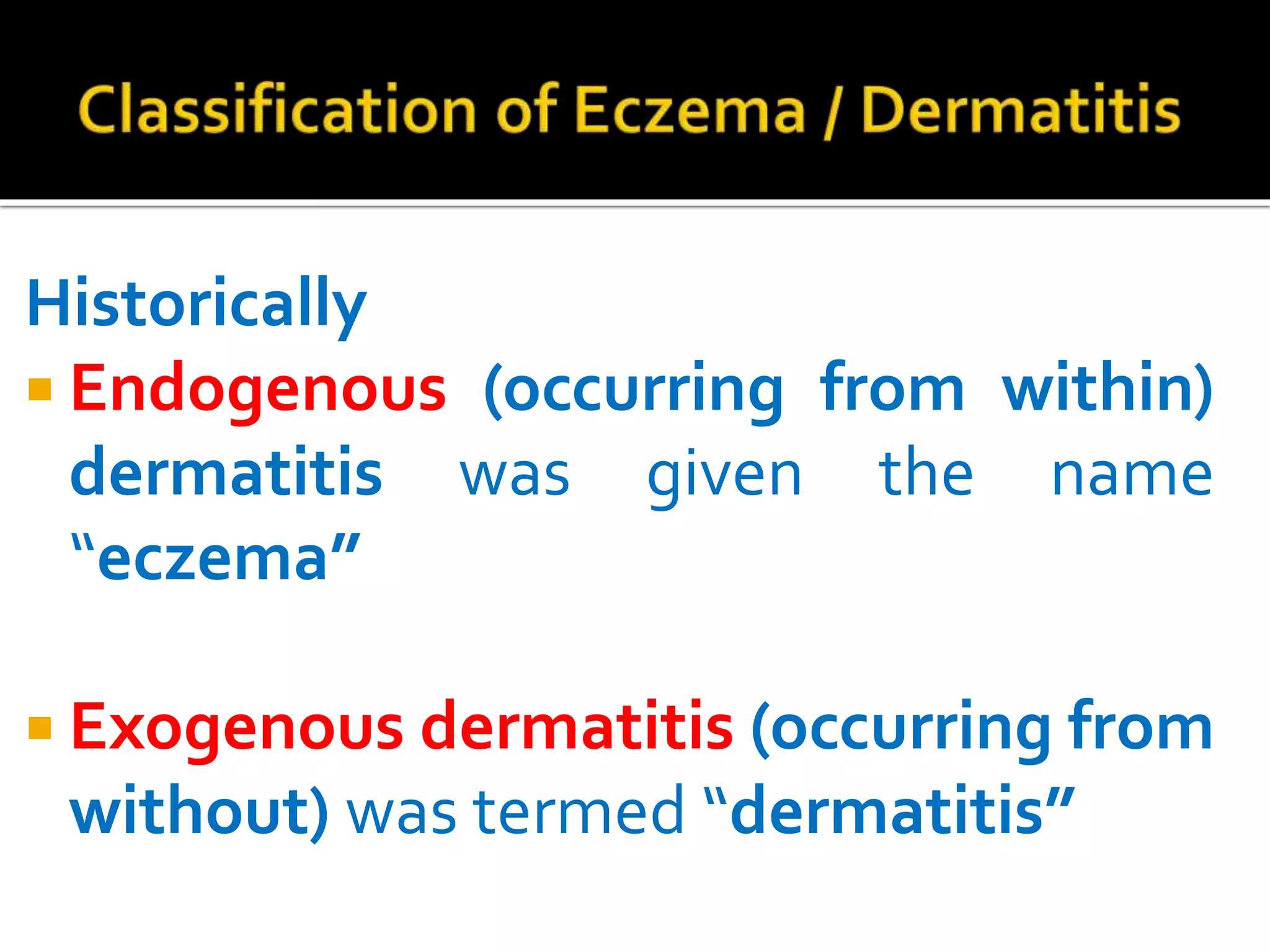 Dermatitis | PPTX