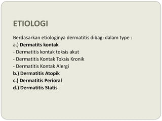 Dermatitis | PPTX