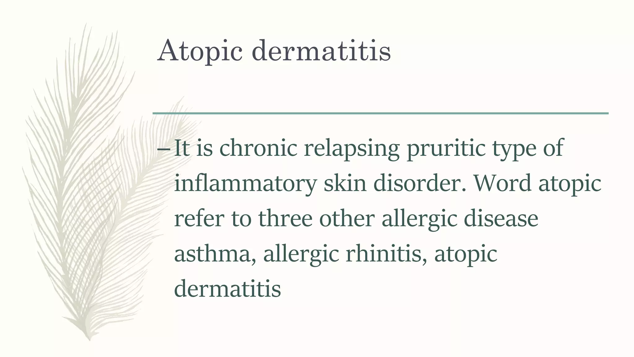 Dermatitis | PPTX