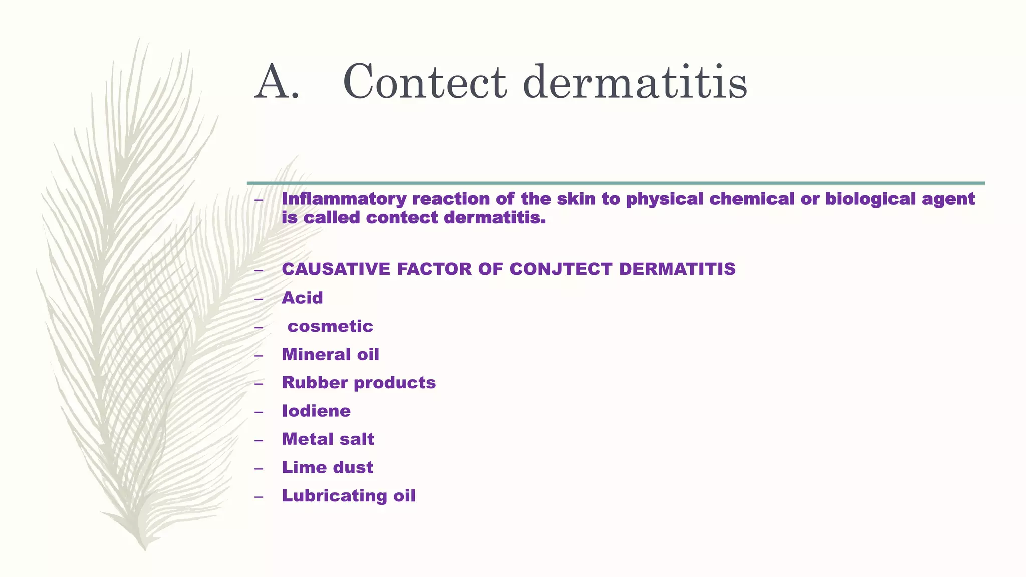 Dermatitis | PPTX