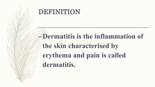 Dermatitis | PPT