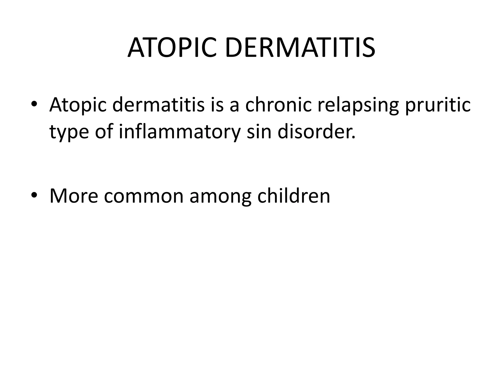 Dermatitis | PPTX