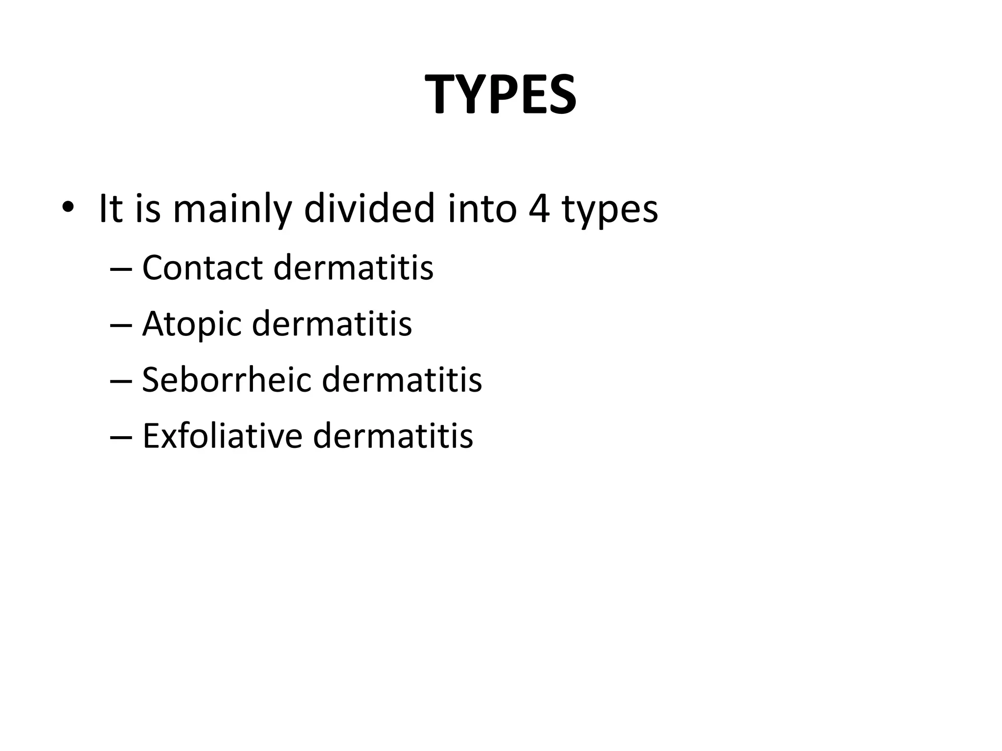 Dermatitis | PPTX