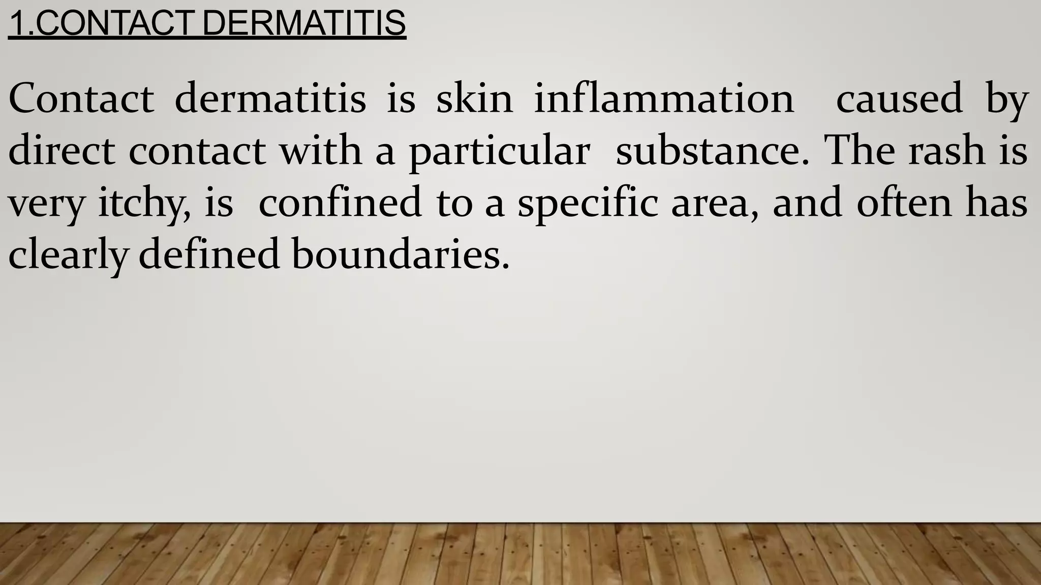 Dermatitis ppt | PPTX