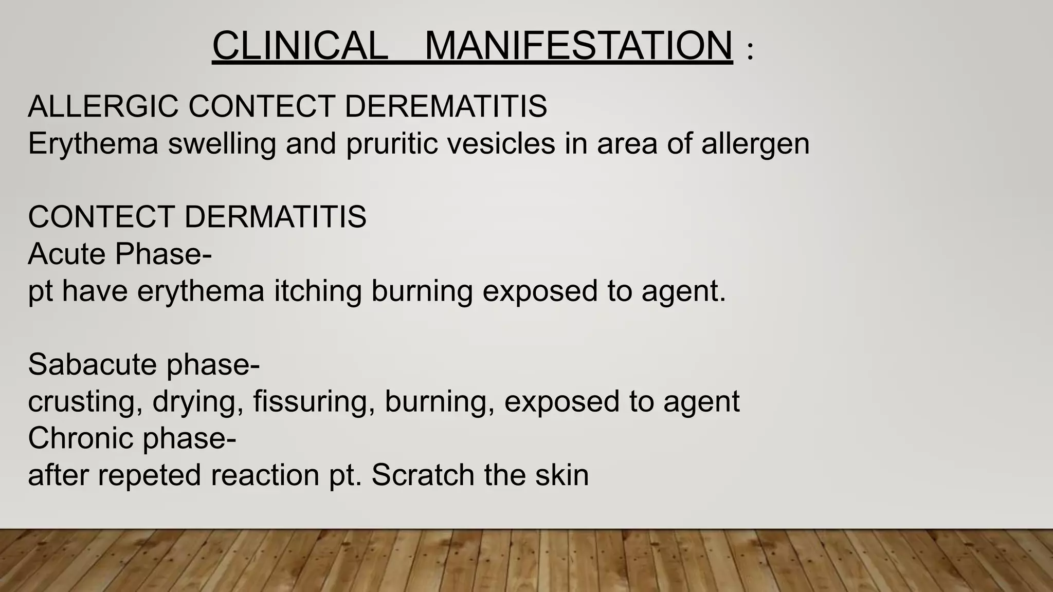 Dermatitis ppt | PPTX