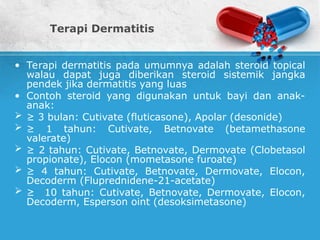 Dermatitis pada manusia .ppt