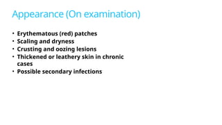Dermatitis -' Inflammation of the Skin ' | PPTX