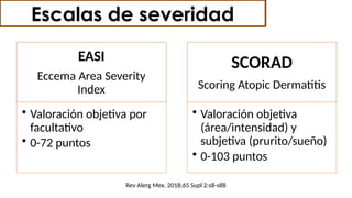 DERMATITIS ATOPICA - PRURIGO NODULAR- INTERTRIGO PEDIATRIA | PPTX